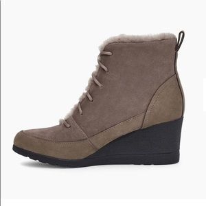 UGG | Shoes | New Authentic Ugg Bridgit Wedge Boot | Poshmark